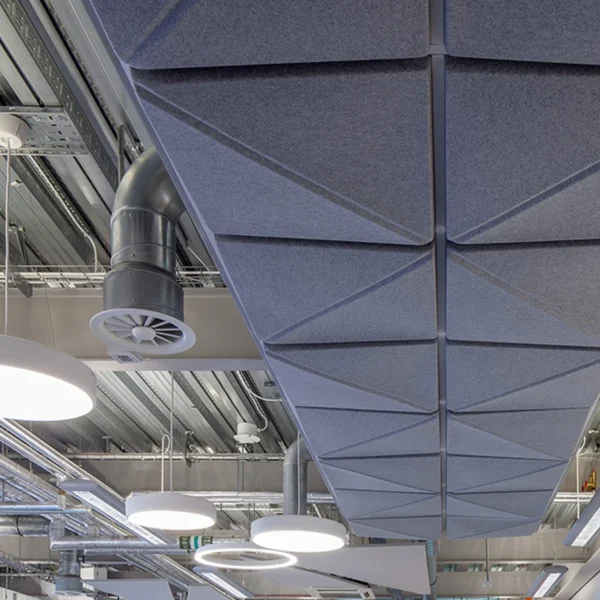 Multi-Dimensional 3D Profiled Acoustic Ceiling Tiles 595x595mm T24 T ...